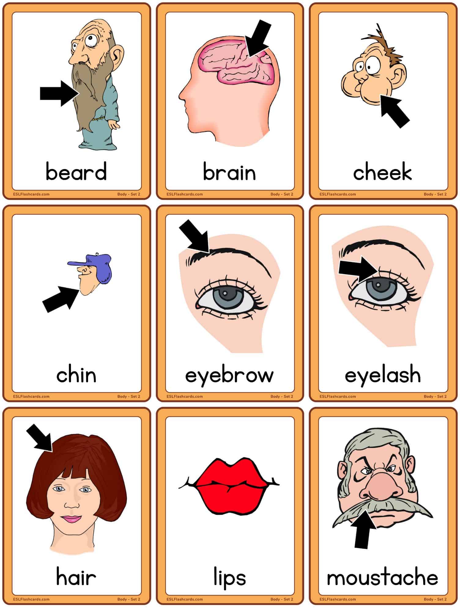 ESLFlashcards - 1000s of Free Printable ESL Flashcards