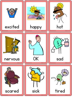 adjective cards