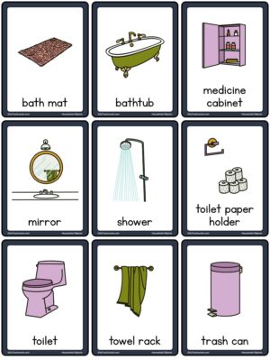 common objects flashcards